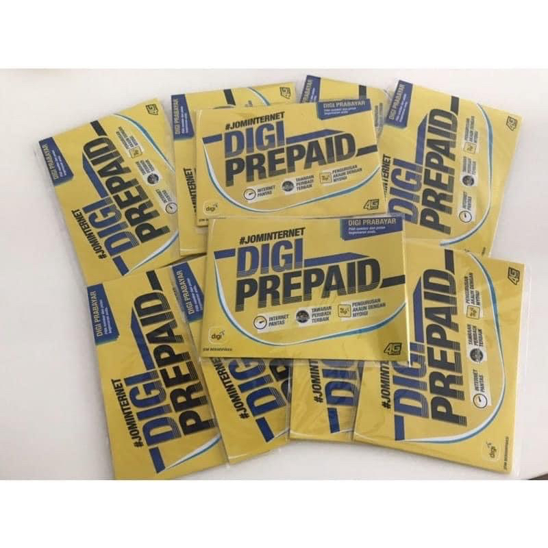 digi prepaid SIM card (pilih number) | Shopee Malaysia