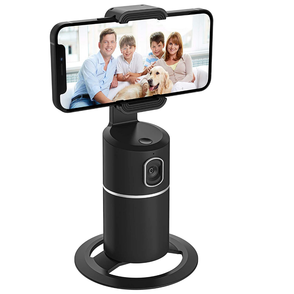 GoliveMic BOBOT P01 Auto Face Tracking Phone selfie stick Smart 360°rotation holder | Shopee ...