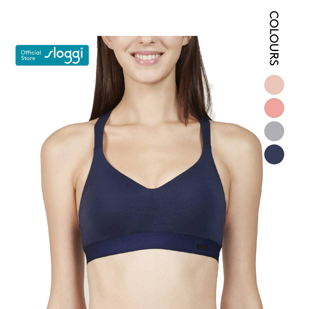 sloggi Basic Sporty Non Wired Padded Bra | Shopee Malaysia