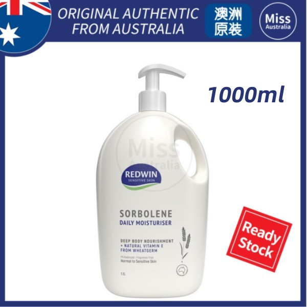Redwin Sorbolene Moisturiser Restoring With Vitamin E 1.1L | Shopee ...