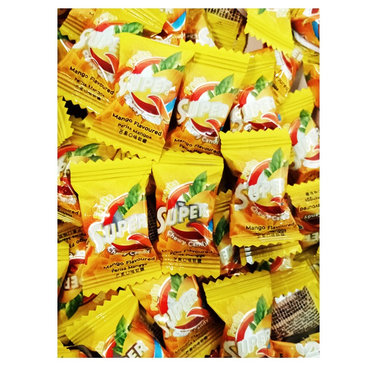 Gula gula Torrone candy 25pcs Milkiss milk Rico homark Fruits Barley ...