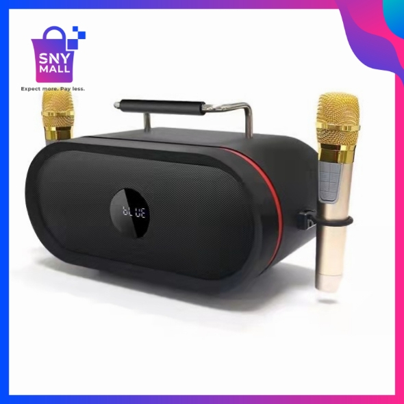 RHM皇马RM-K666便携式k歌音响户外插卡蓝牙音箱低音炮 RHM RM-K666 SPEAKER KARAOKE SET MICROPHONE KARAOKE BLUETOOTH ...