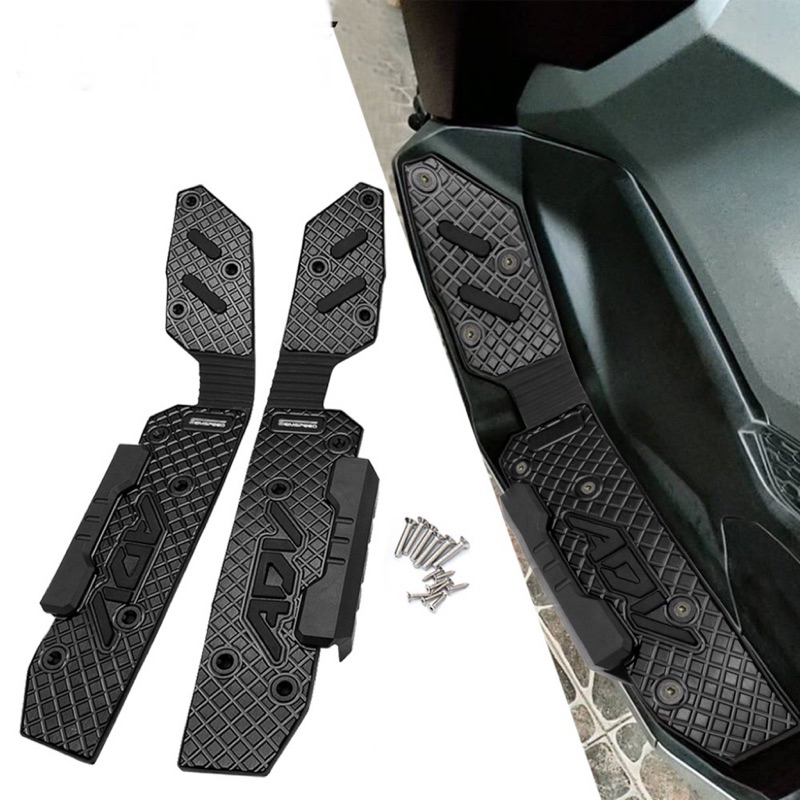 Honda ADV 160 ADV160 Motorcycle CNC Aluminum Alloy Rubber Footrest ...