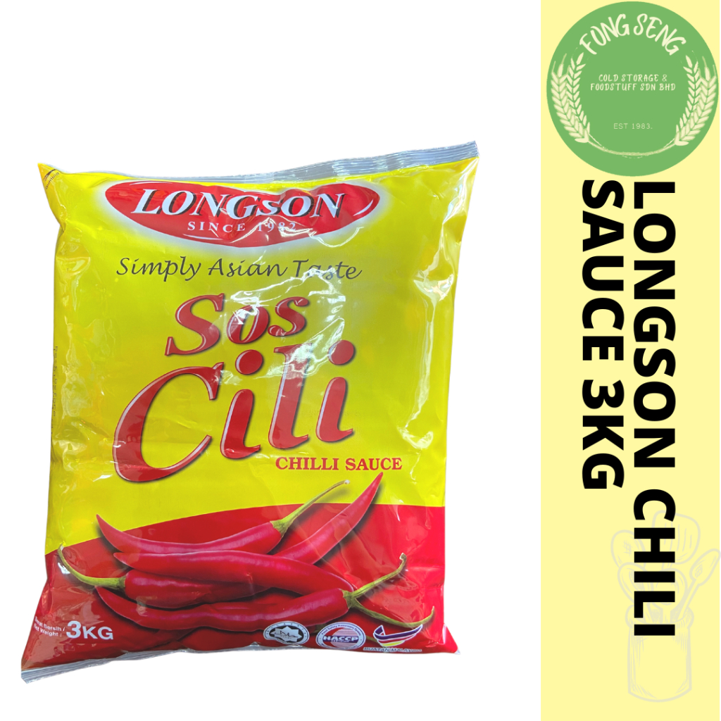 LONGSON Horeca Chili Sauce 3kg (sos cili roti kebab) | Shopee Malaysia