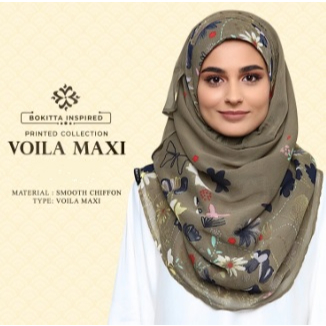 RESTOCK NEW DESIGN Promo! Buy 4 FREE 1! Premium Instant Printed Tudung ...