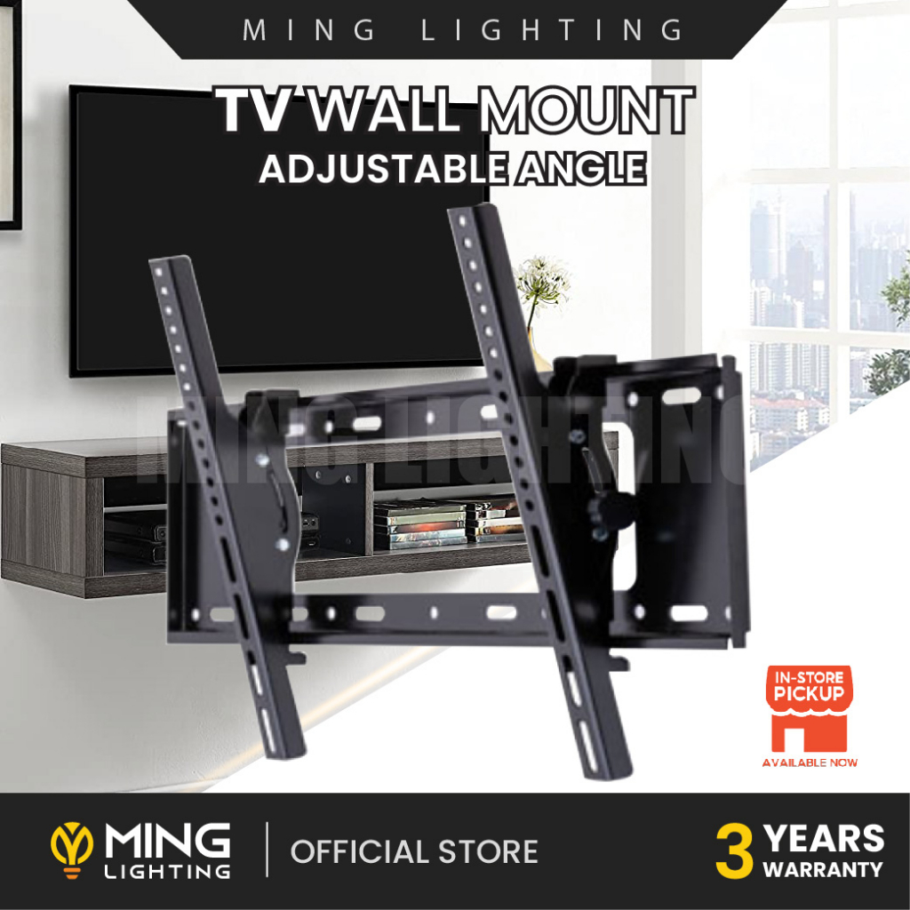 Universal Wall Mounted Adjustable Fixed TV Bracket Set LED LCD ...