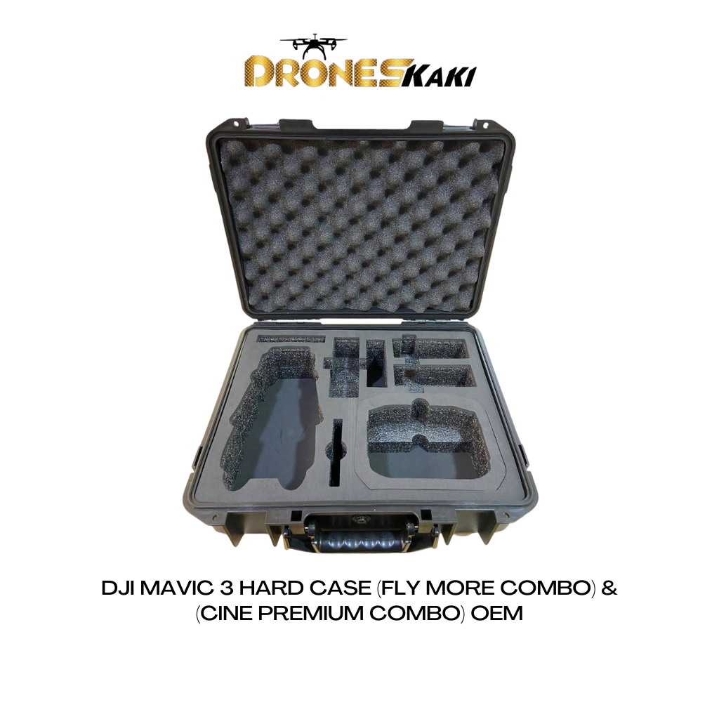 For DJI Mavic 3 Hard Case (Fly More Combo) & (Cine Premium Combo) | Shopee Malaysia