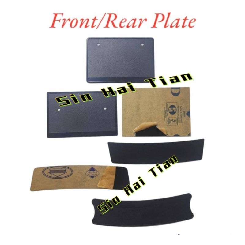 Papan Plate Depan Belakang Motorcycle Universal | Shopee Malaysia