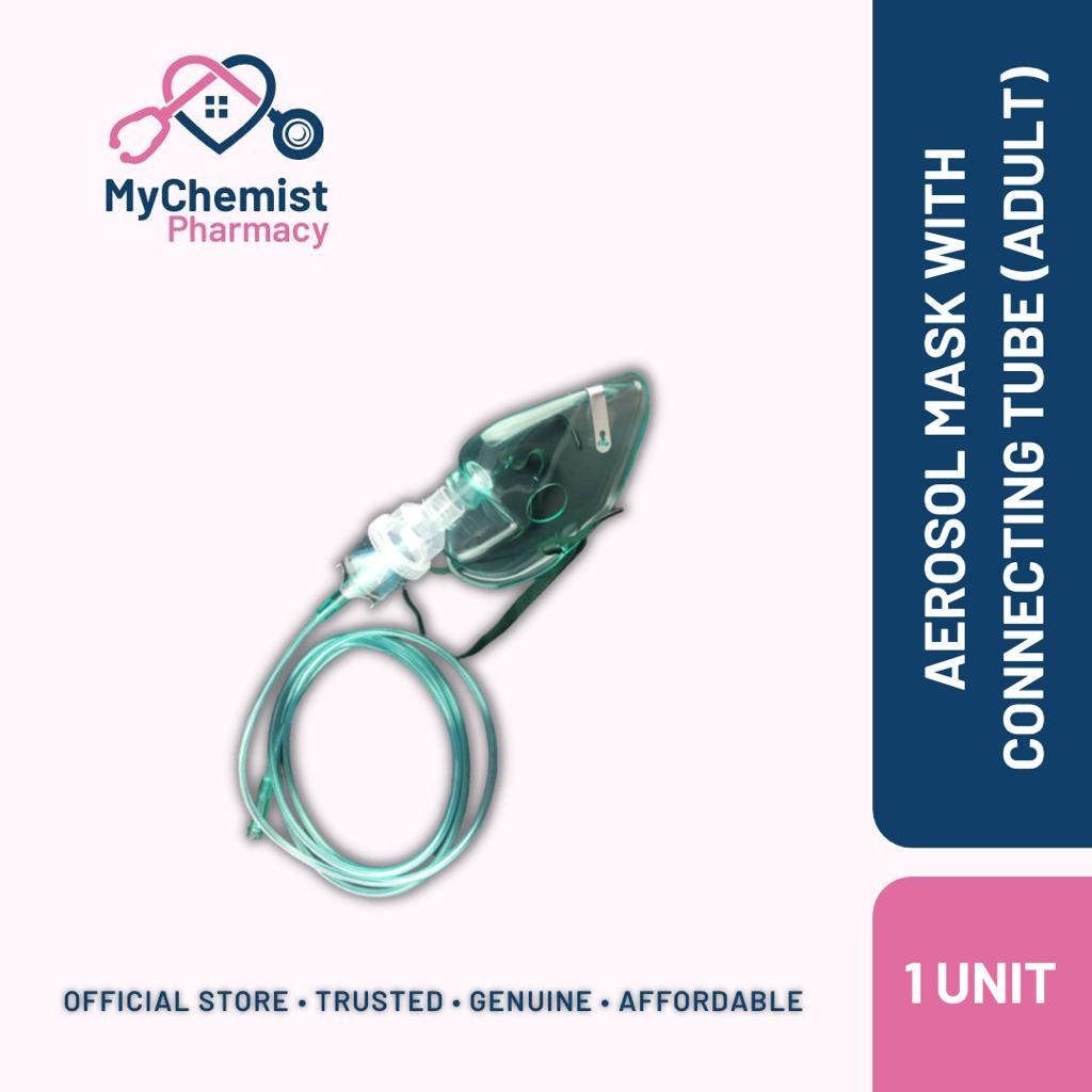 AEROSOL MASK WITH CONNECTING TUBE (ADULT / CHILD) (EXP: 03/2025 ...