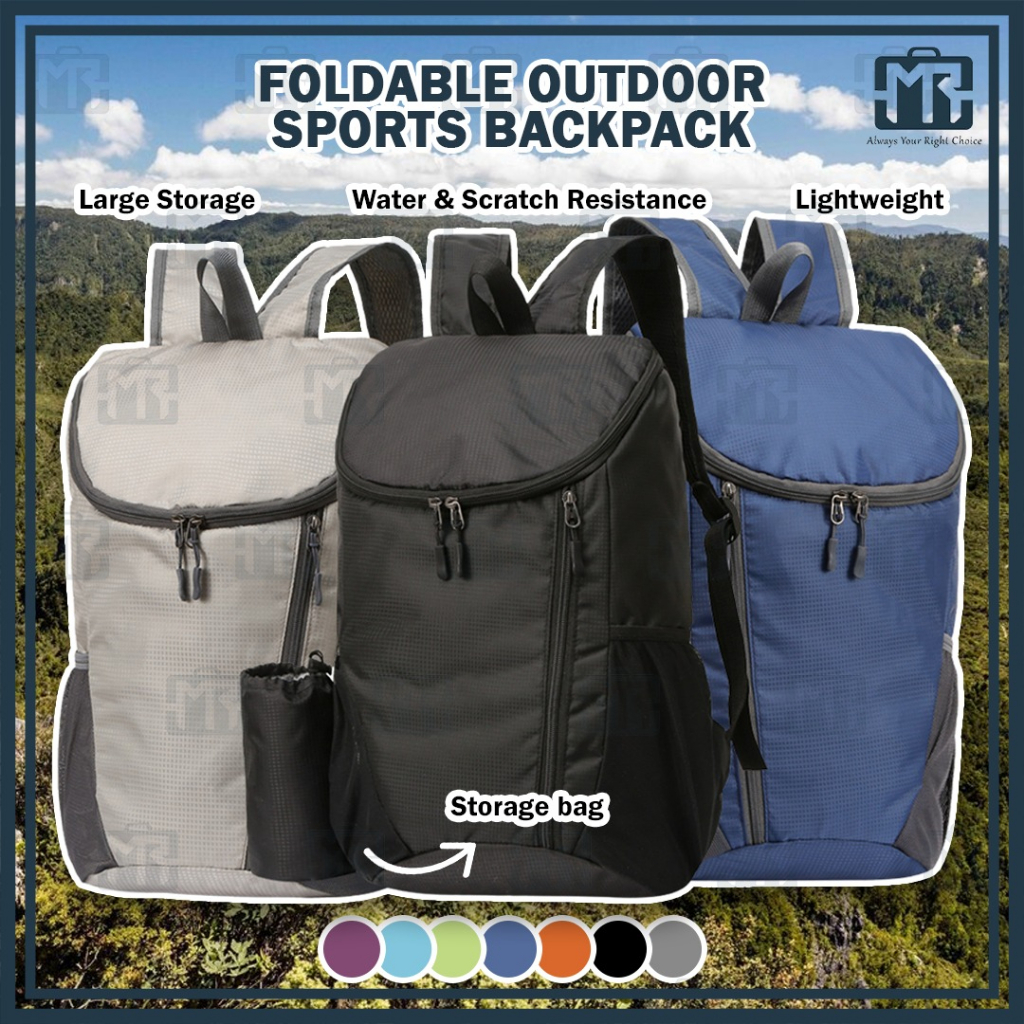 (20L) MR Hiking BACKPACK Waterproof Sports Casual Travel Bag Small ...