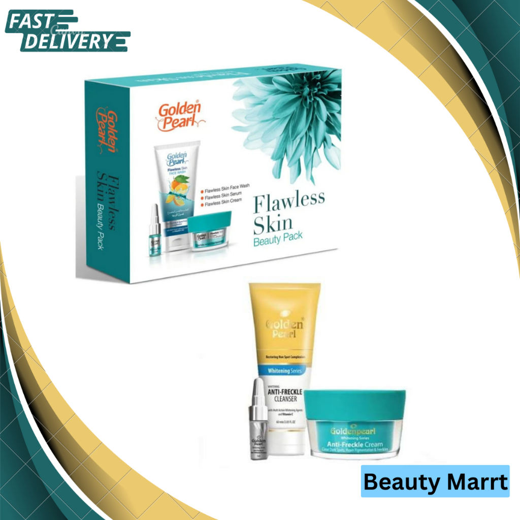 100% Original Anti freckle Combo set (3 in 1) Golden Pearl | Shopee ...