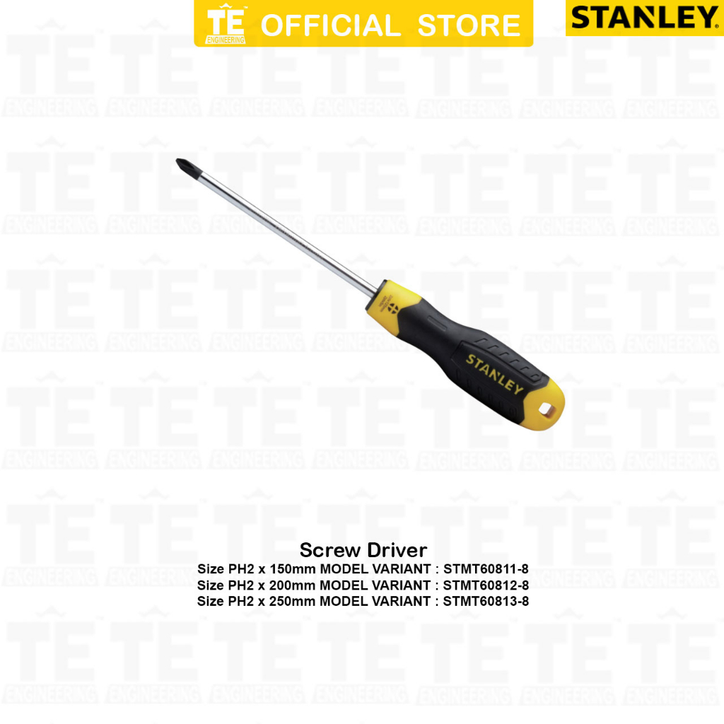 Stanley PH2 Screw Driver (STMT60811/STMT60812/STMT60813) | Shopee Malaysia