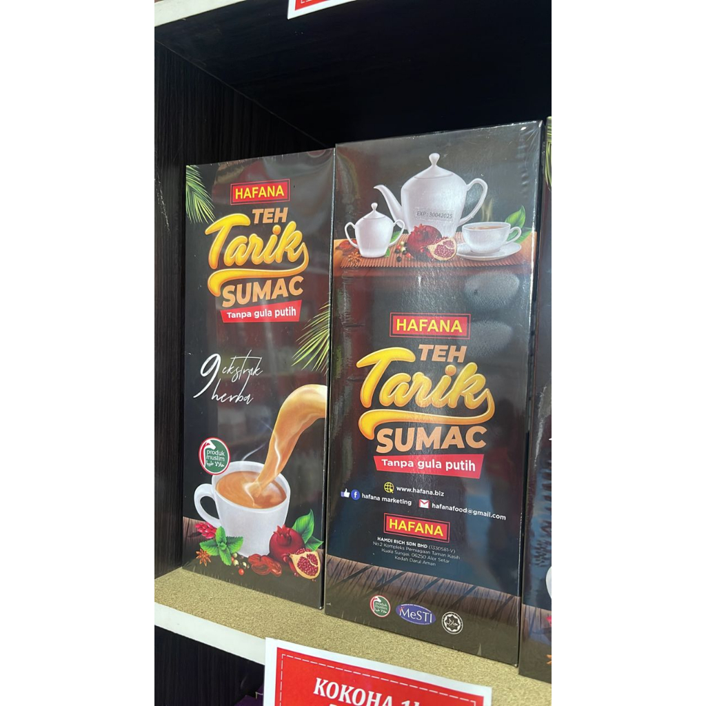 TEH TARIK SUMAC HAFANA MONK FRUIT | Shopee Malaysia