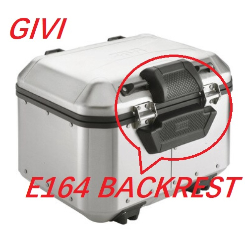 Givi E164 Backrest Pad For DLM30 DLM46 Dolomiti Top Case (BACKREST PAD ...