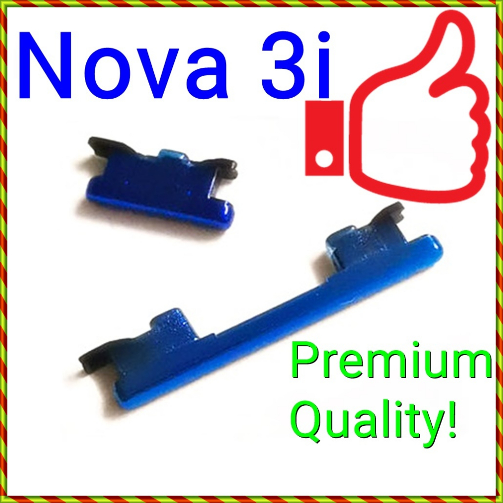(3 Colors) NEW ORI On /Off Power Volume Side Buttons Set for HUAWEl Nova 3i / INE-LX2 INE-LX2r ...