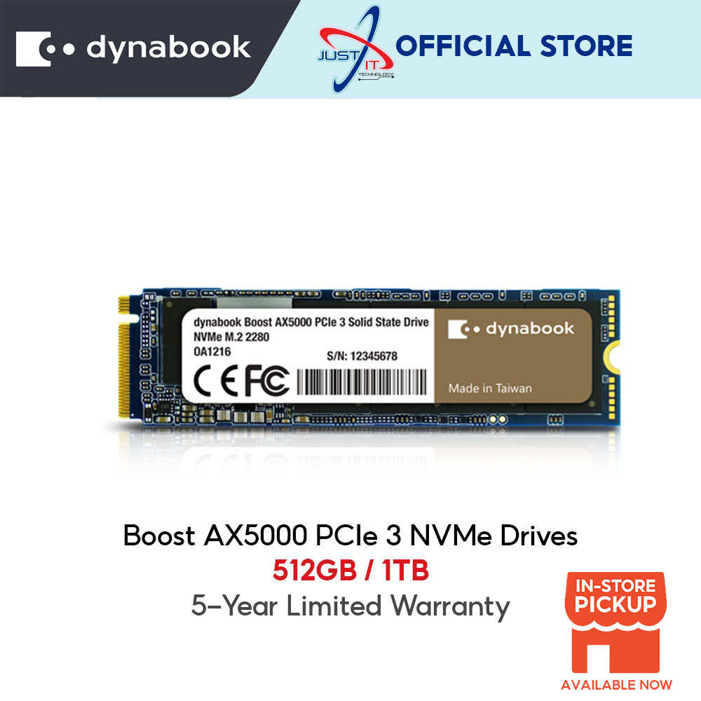 Dynabook Boost AX5000 ( 512GB / 1TB ) NVME M.2 2280 PCIE 3 SSD | Shopee ...
