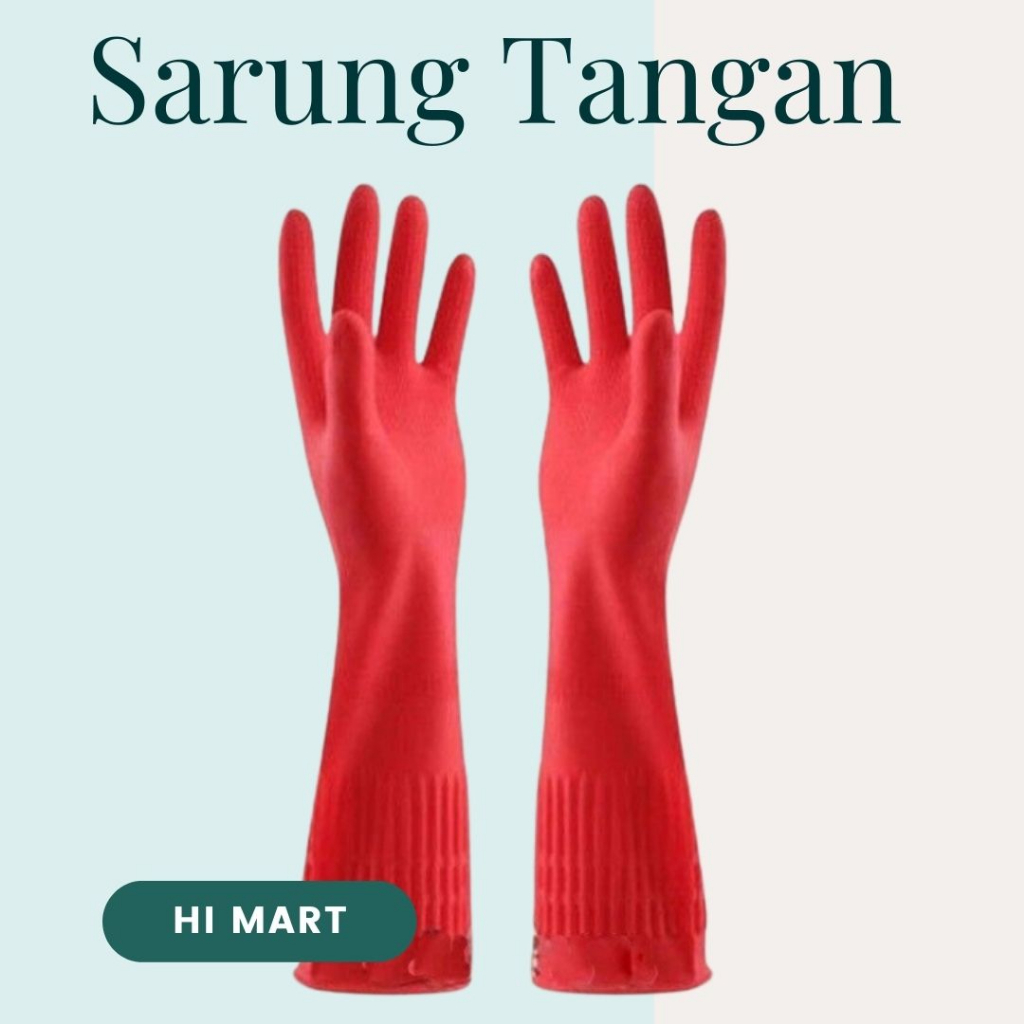 Hi Mart - Korea Long Sarung Tangan Getah Hygiene Restaurant Home ...