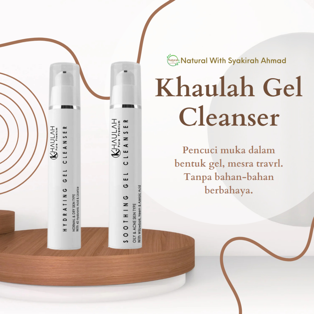 [KHAULAH PURE PREMIUM] Facial Cleanser - Soothing Gel Cleanser ...