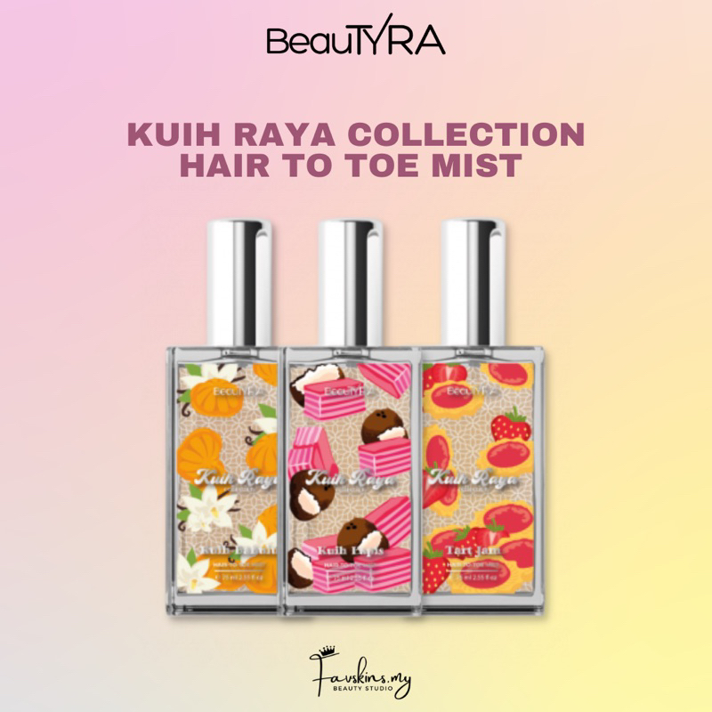 [READYSTOCK]TKBYTYRA HEAD OVER HEELS MIST BEAUTYRA KUIH RAYA VALENTINE EDP FAIRIES PIXIE MIST ...