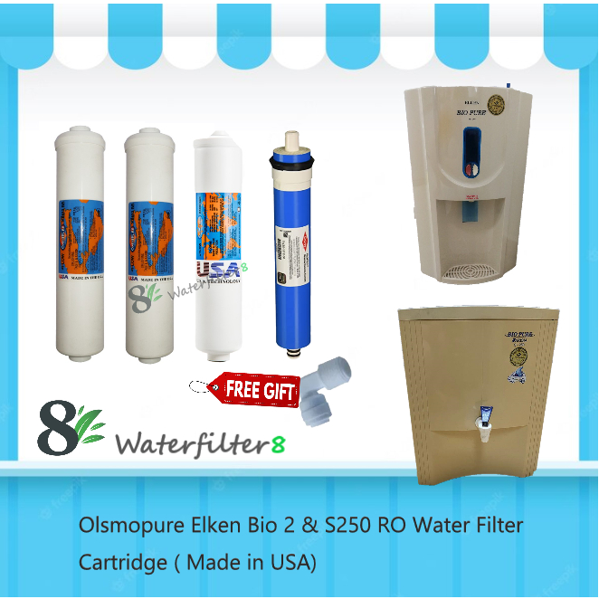 Oslmopure Elken Bio 2 RO Water Filter Cartridge ( Made in USA ...