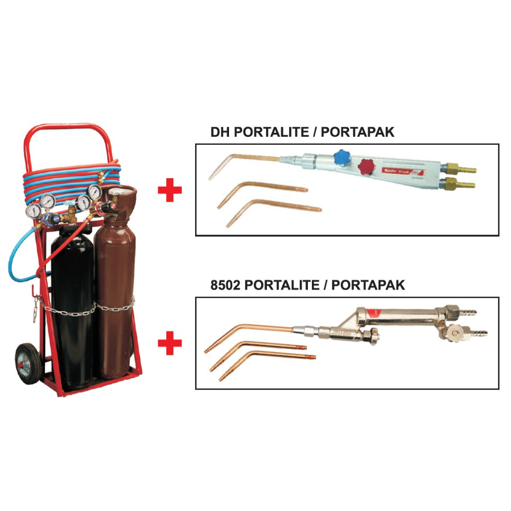 WeldRo Portapak Set For Welding AND/OR Cutting (Please contact Seller ...