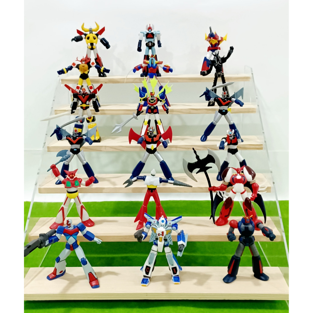 90an Bandai HG Gashapon Mazinger Z, Great Mazinger, GoShogun, Getter ...