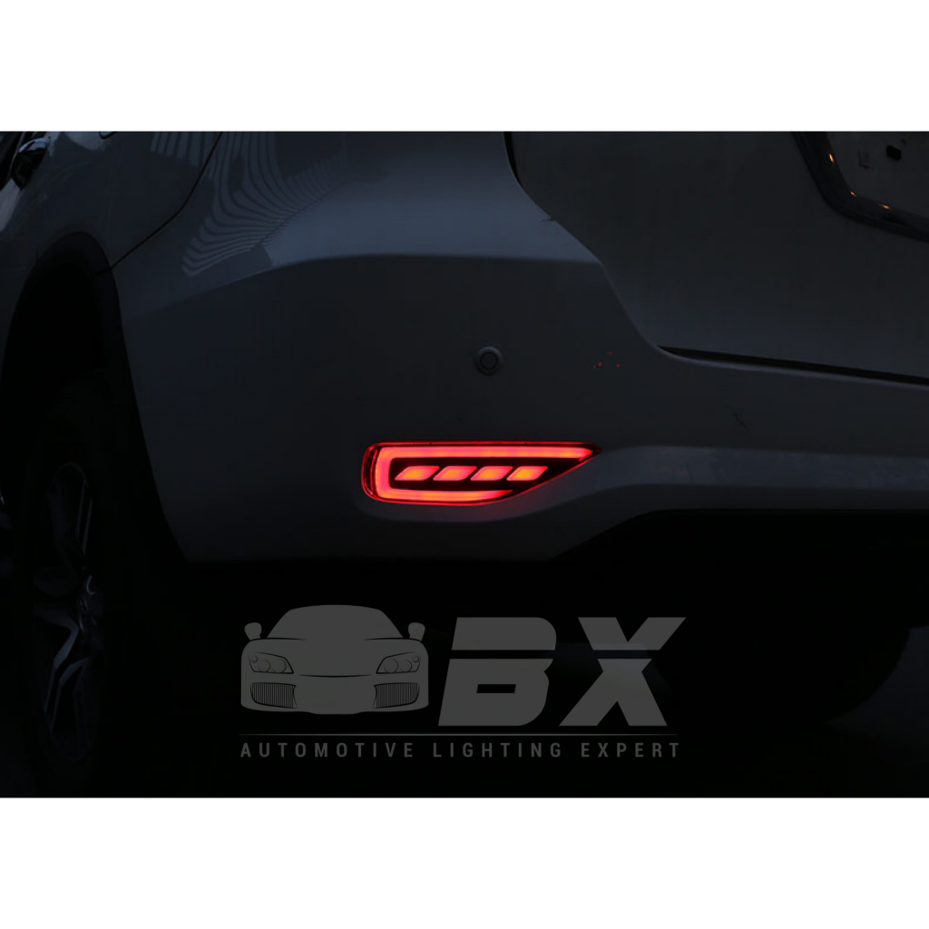 TOYOTA FORTUNER REAR BUMPER REFLECTOR (Grid Design) | Shopee Malaysia