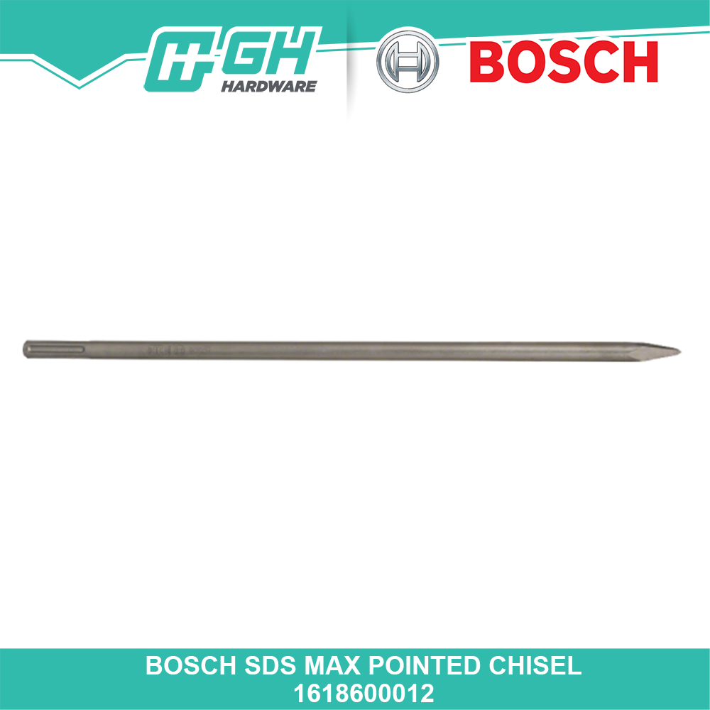 [ GH HARDWARE ] BOSCH SDS Max Pointed Chisel - 1pcs - 600mm ...