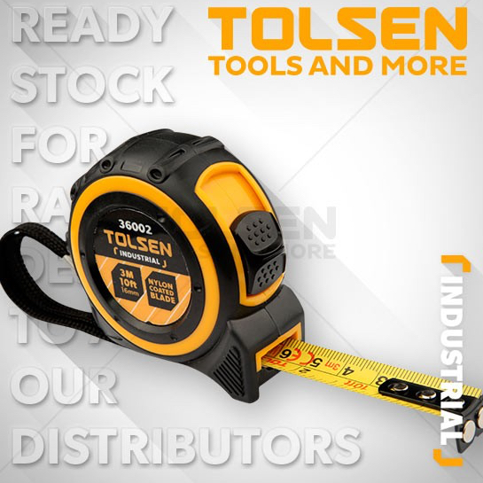 TOLSEN MEASURING TAPE(METRIC AND INCH) | Shopee Malaysia