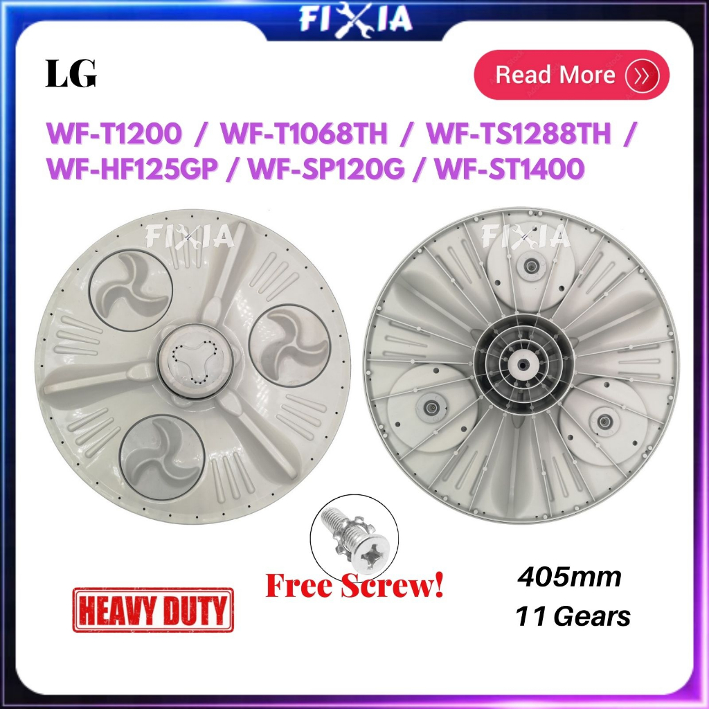 Heavy Duty LG 405mm 40cm WF-T1200 WF-T1001 WF-T1068TH WF-T1061TH ...