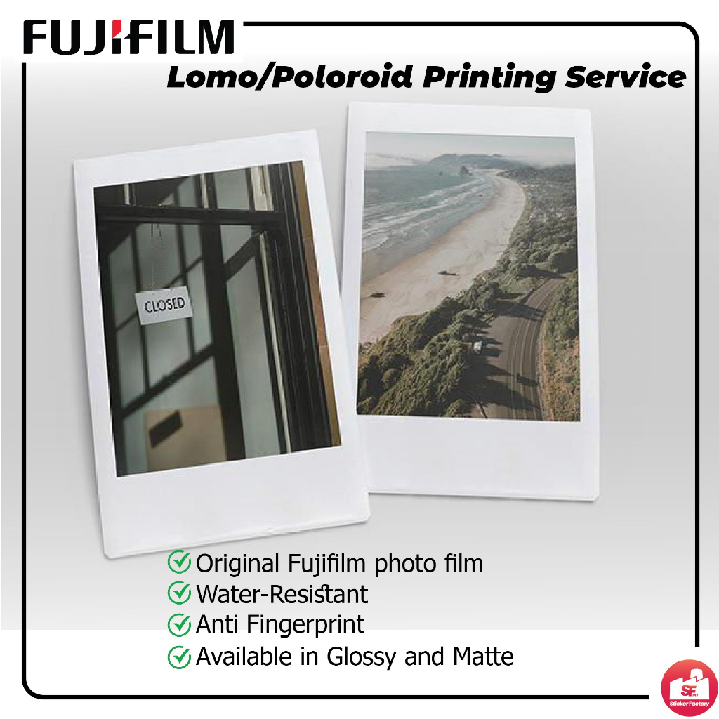 Lomo Card Poloroid Printing Instax Photo Film Servis Cuci Gambar ...