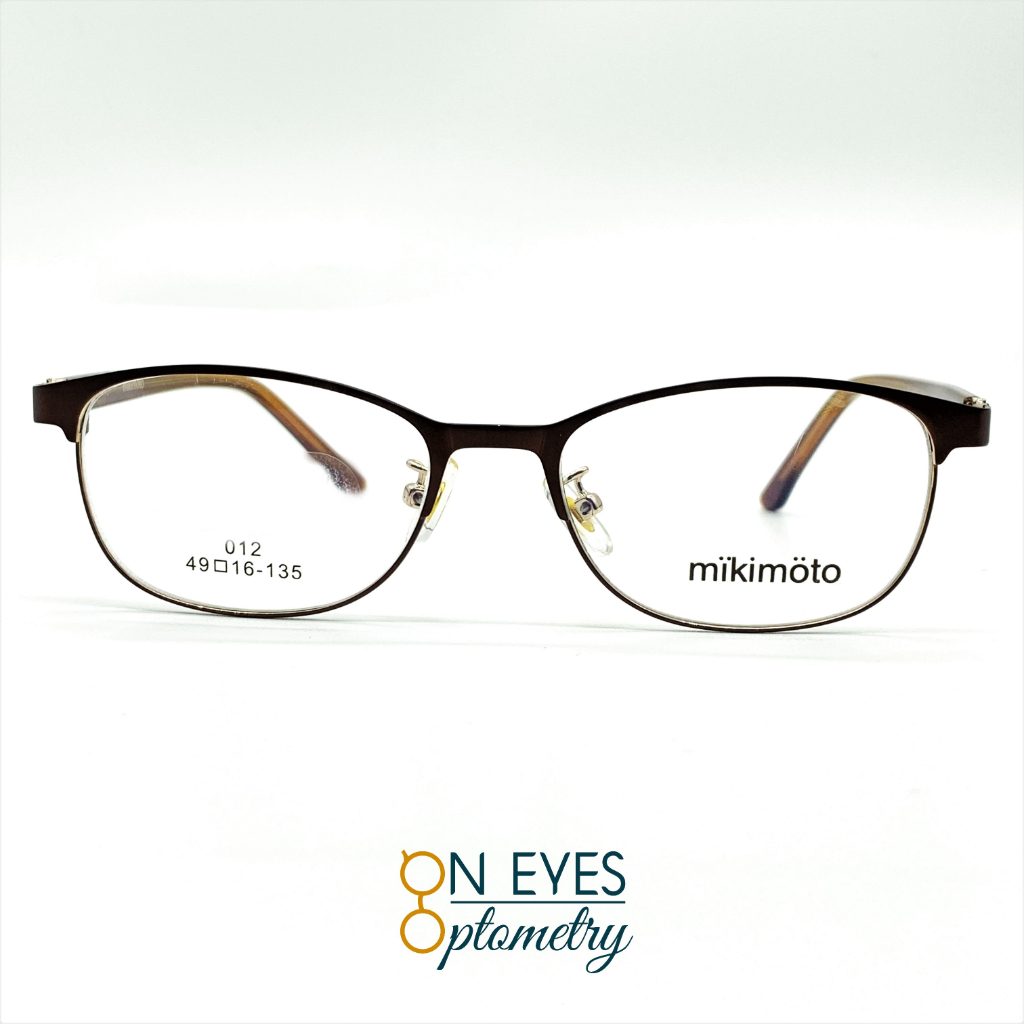 MIKIMOTO EYEGLASSES TITANIUM FRAME 012 | Shopee Malaysia