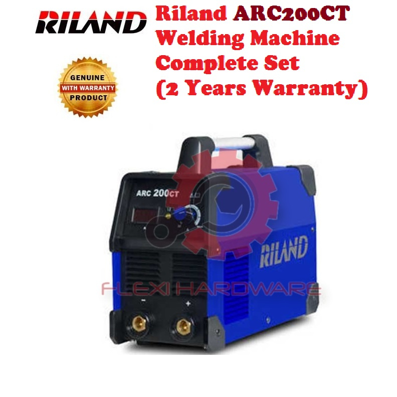 Riland ARC200CT Welding Machine Complete Set (2 Years Warranty ...