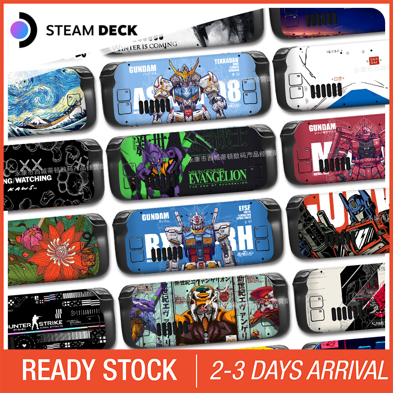 Steam Deck Sticker Wrap. Decal Wrap Skin For Steam Deck Console ...
