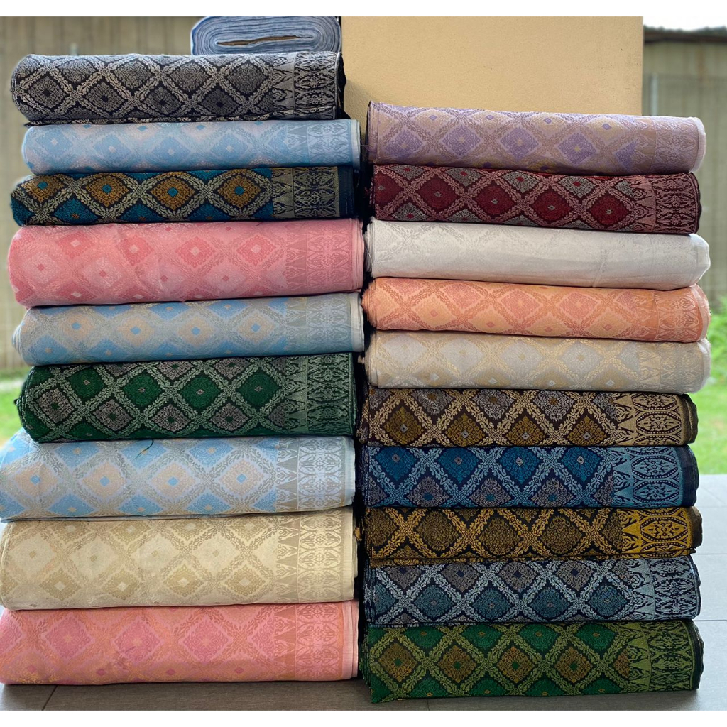 SONGKET TENUN ASLI, Kain Pasang Songket Penuh, Songket Meter Ready ...
