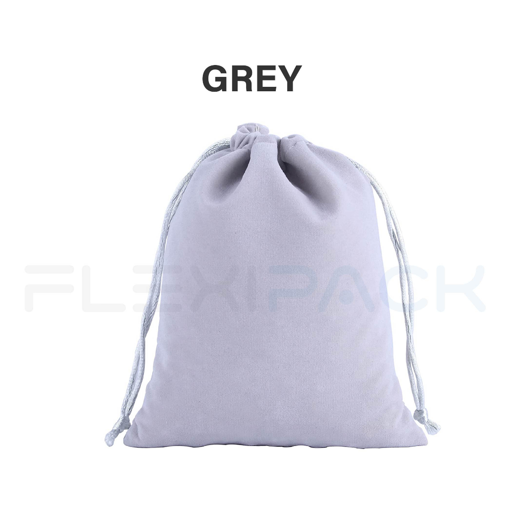 Velvet Beg Uncang Doorgift Beg Kecik Organza Pouch Mini Drawstring ...