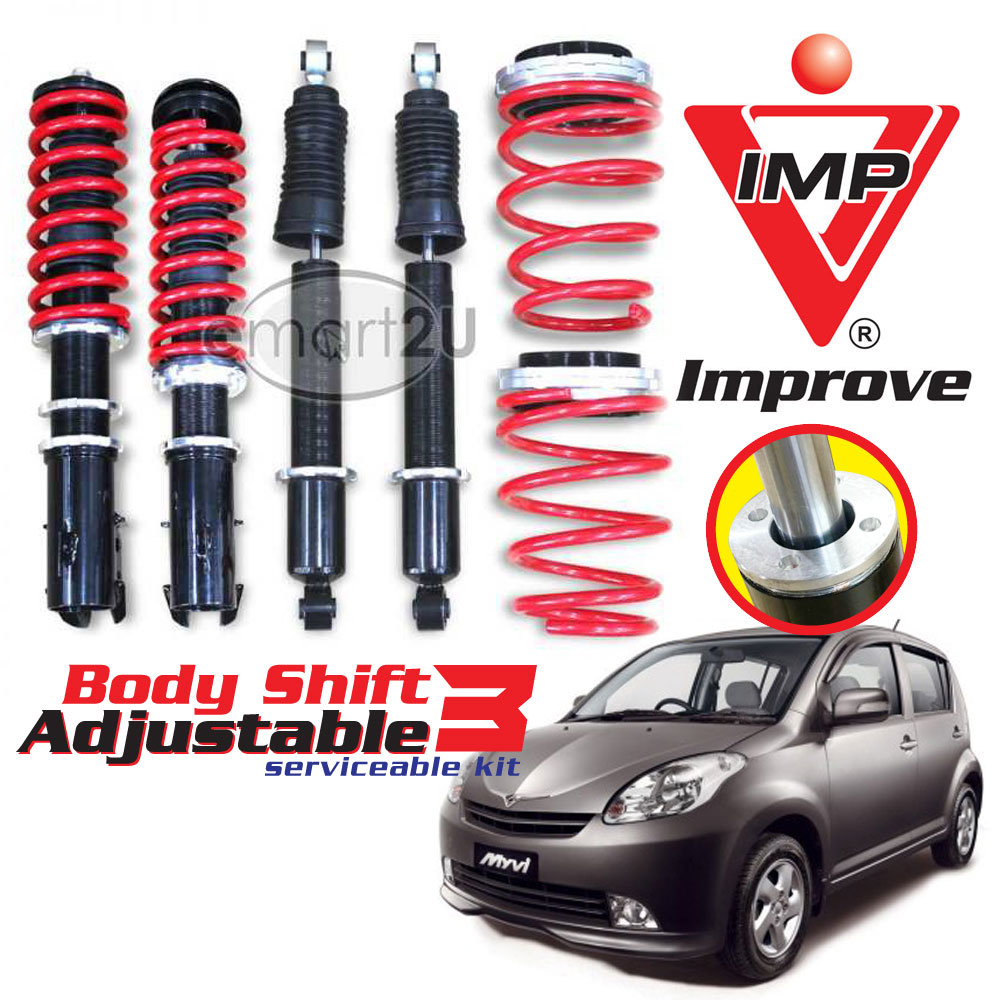 ADJUSTABLE Perodua Myvi/Myvi Lagi Best Hi Lo Body Shift Serviceable ...