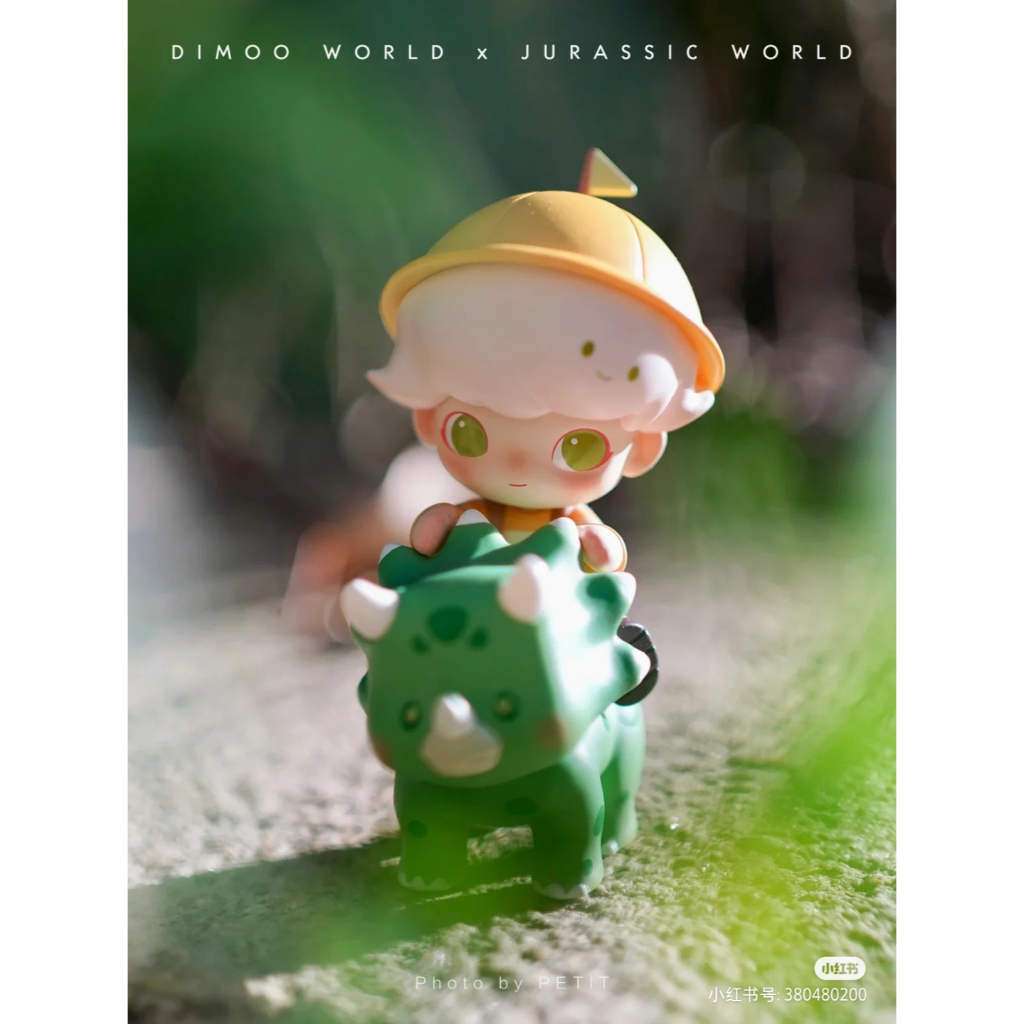 POPMART DIMOO X Jurassic World Series Blindbox -- Dimoo Baby Dinosaur ...
