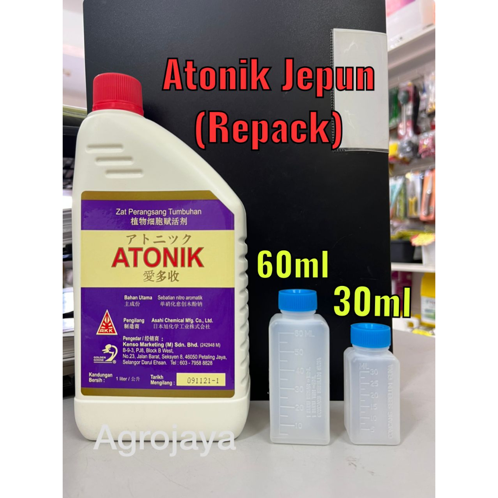 Atonik ZPT Zat Peransang Tumbuhan Penggalak Bunga Buah Repack 60ml ...