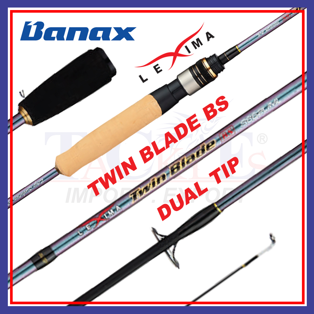 [CLEARANCE/CALAR MINOR] Banax Twin Blade BS Dual Tip Joran Pancing ...