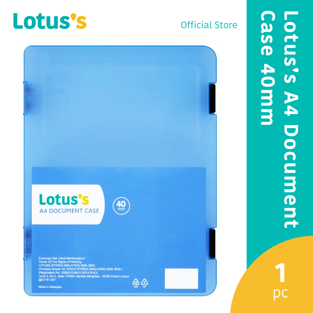 Lotus's A4 Document Case 40Mm | Shopee Malaysia