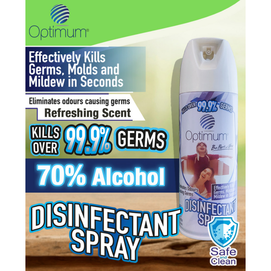 Optimum Disinfectant Spray (400ml) | Shopee Malaysia