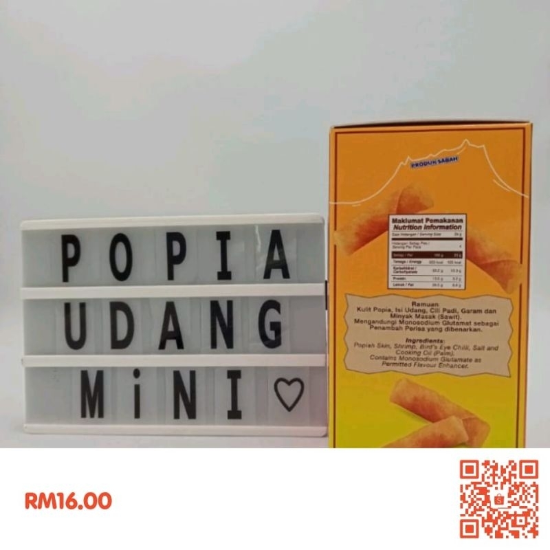POPIA UDANG MINI(ORIGINAL UDANG) | Shopee Malaysia