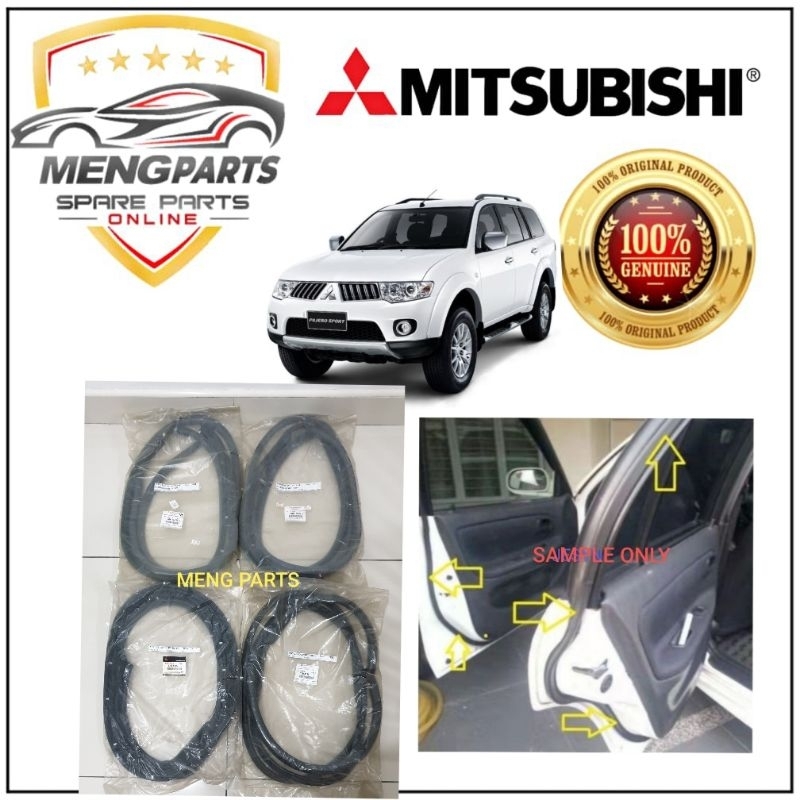 ORIGINAL PAJERO SPORT KH4W ,KG4W 2008Y-2015Y DOOR RUBBER *IN DOOR ...