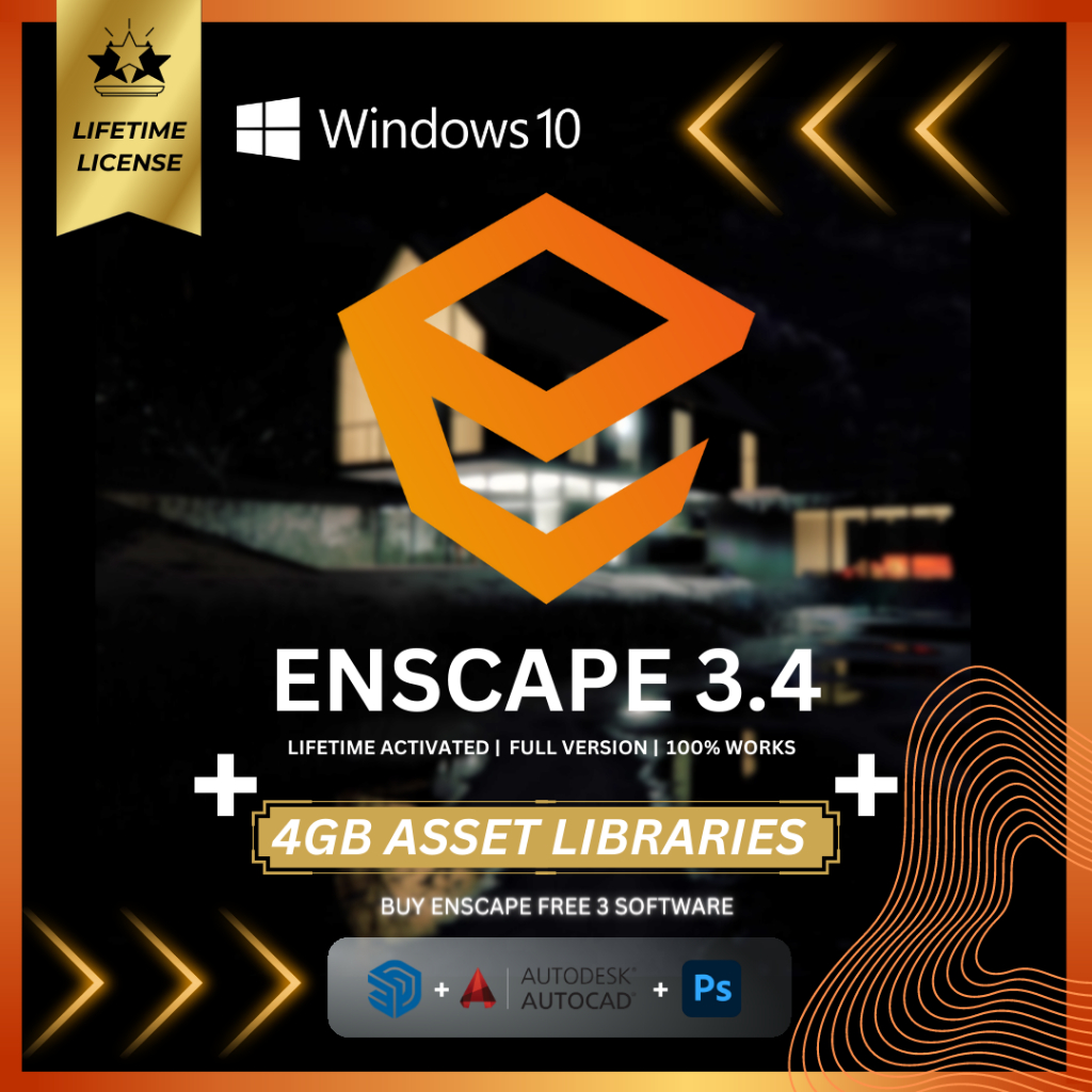 (𝐍𝐄𝐖 𝐔𝐏𝐃𝐀𝐓𝐄𝐃)𝐁𝐮𝐲 𝐄𝐧𝐬𝐜𝐚𝐩𝐞 𝟑.𝟒 𝐅𝐫𝐞𝐞 4GB Asset Libraries + Sketchup 2022 ...