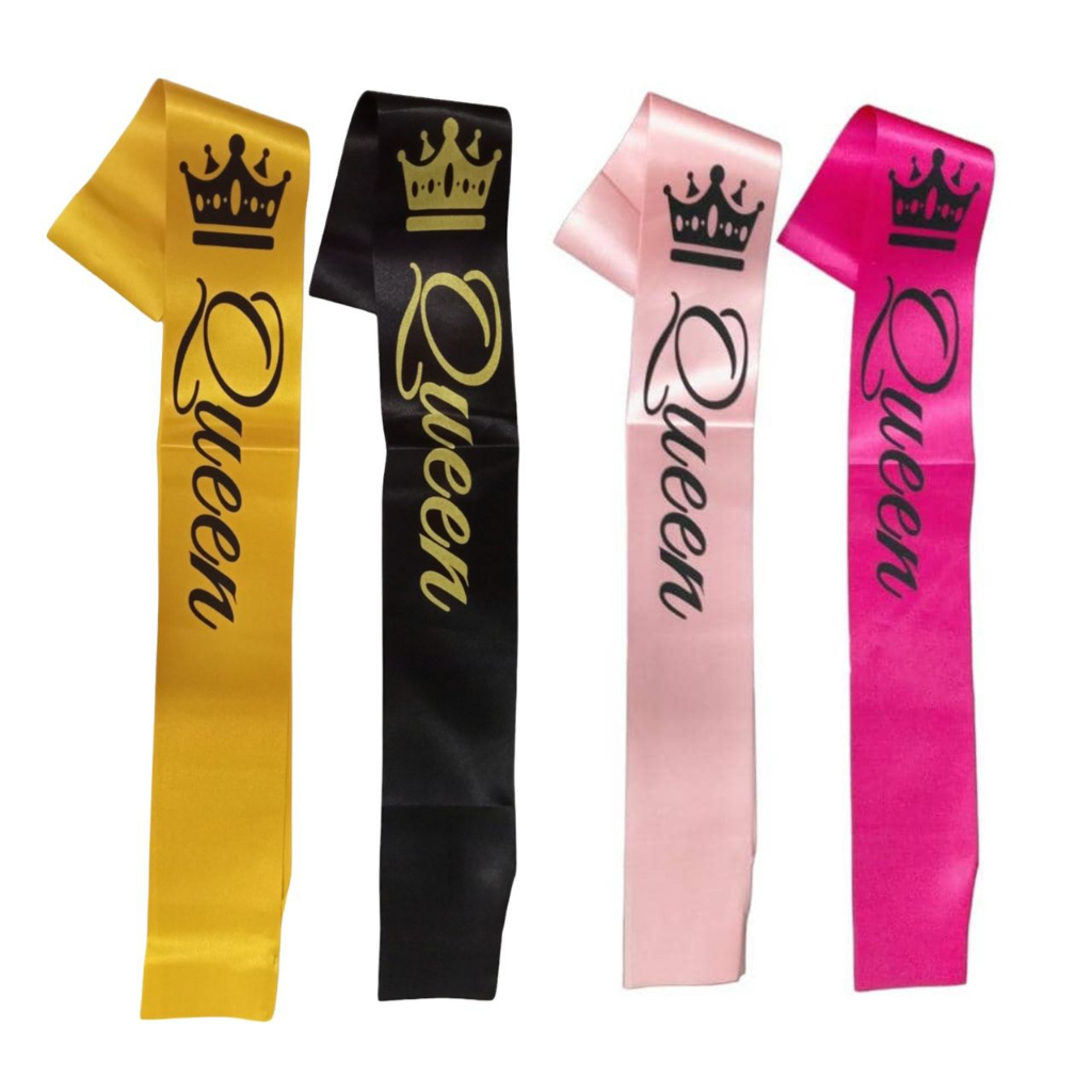 King and Queen Sash Birthday Party Decoration | Shopee Malaysia