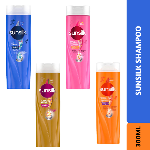 SUNSILK SHAMPOO 300ML (4 TYPES) | Shopee Malaysia