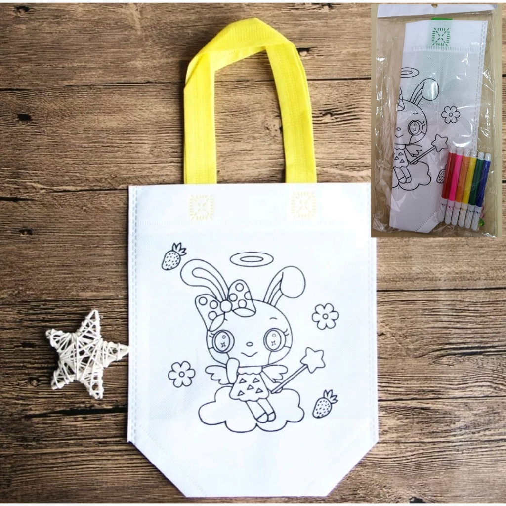 TB Art and Craft DIY Bag Colouring Bag Drawing Bag Goodies Bag Painting ...