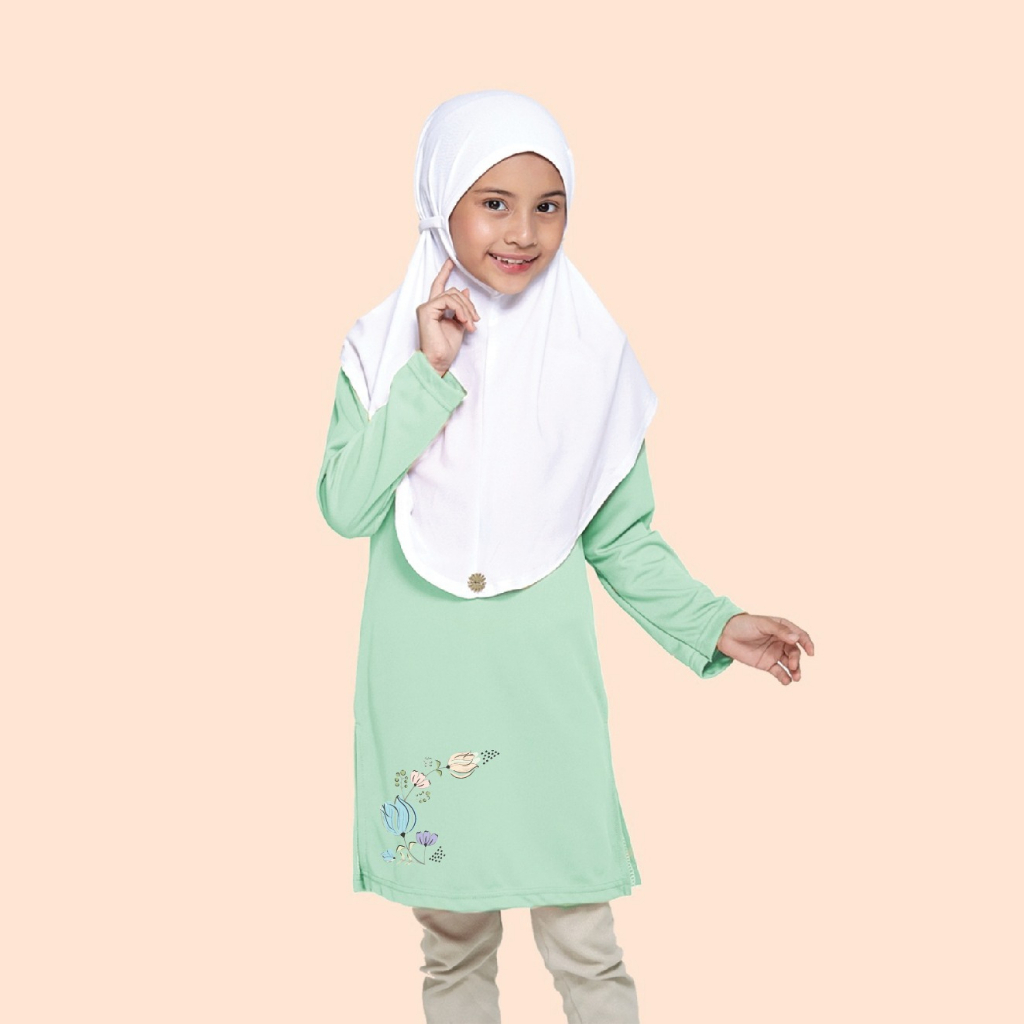 NEW!!! 9 Color RZ CLO Muslimah Kids JERSI / Tshirt Muslimah Kanak-Kanak ...
