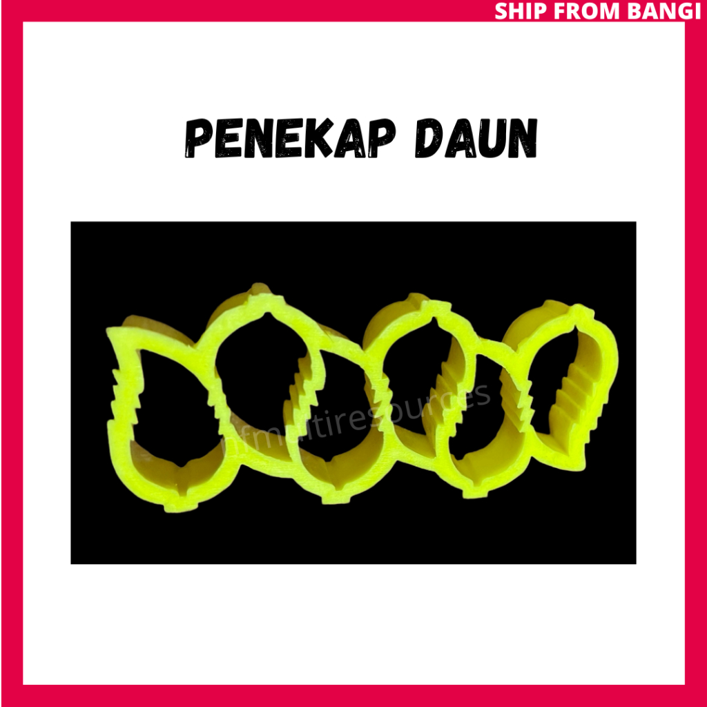 Cutter Cookies Penekap Biskut Bulan Sabit Love Plastik Rectangle ...